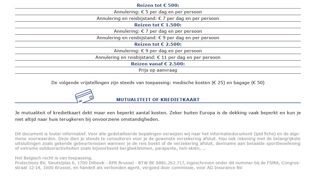 Reisverzekering | IXI travel